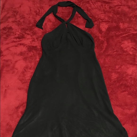 Liz Claiborne | Dresses | Liz Claiborne Little Black Halter Dress ...
